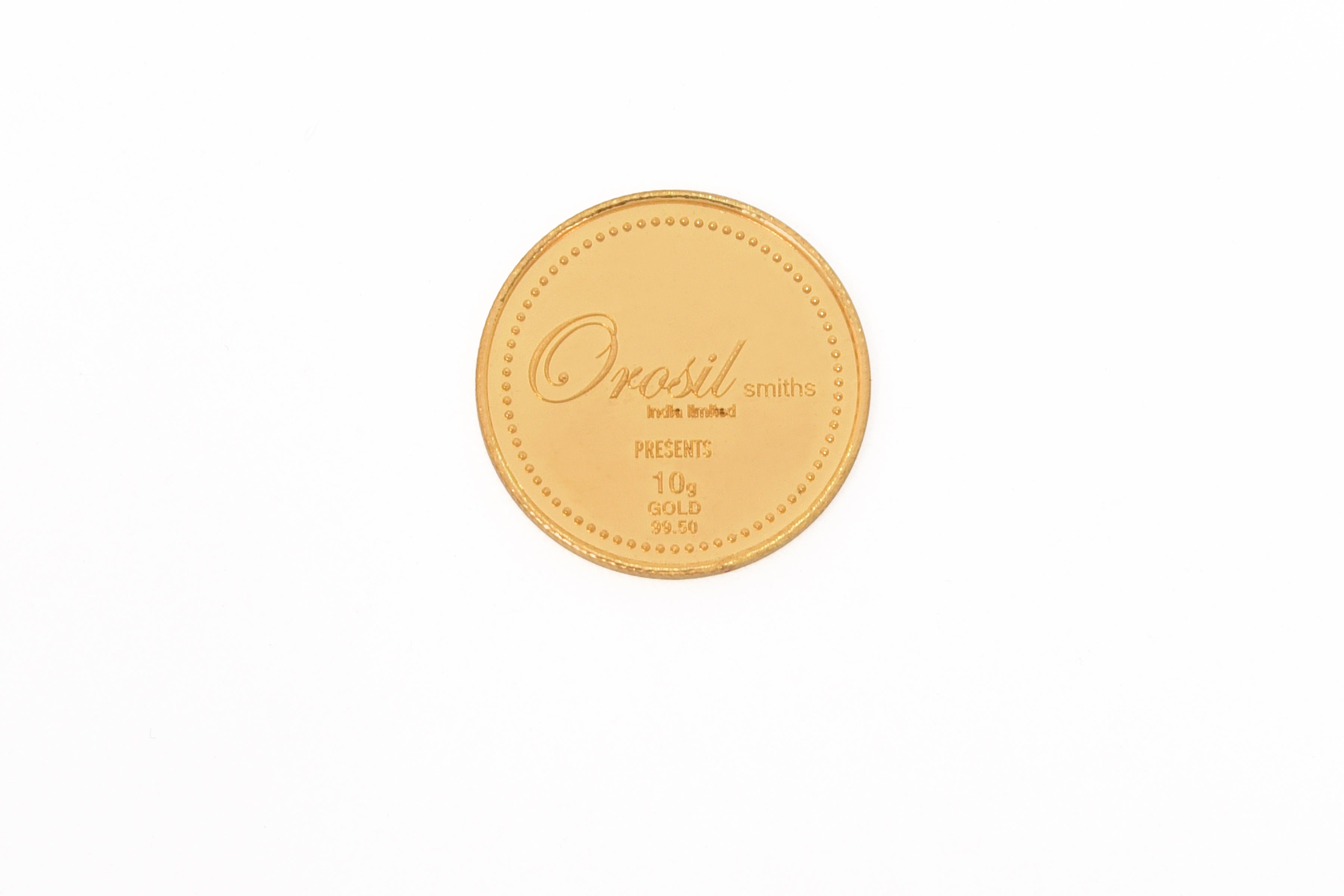 14k Gold Coin: Pure Yellow Gold with Hallmark - Orosil Smiths